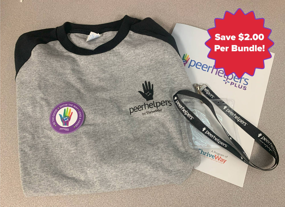 Peer Helper Bundle #2 with Choice of Shirt – ThriveWay LLC